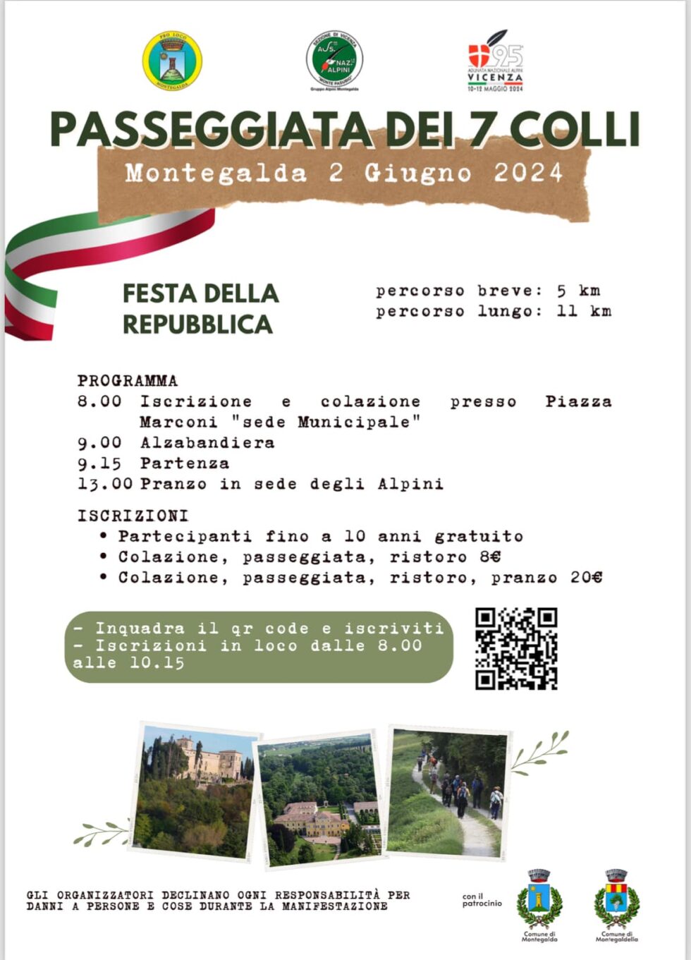 Passeggiata dei 7 Colli - Pro Loco Vicentine