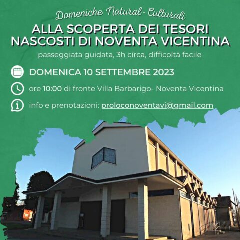 Alla scoperta dei tesori nascosti di Noventa Vicentina - Pro Loco Vicentine
