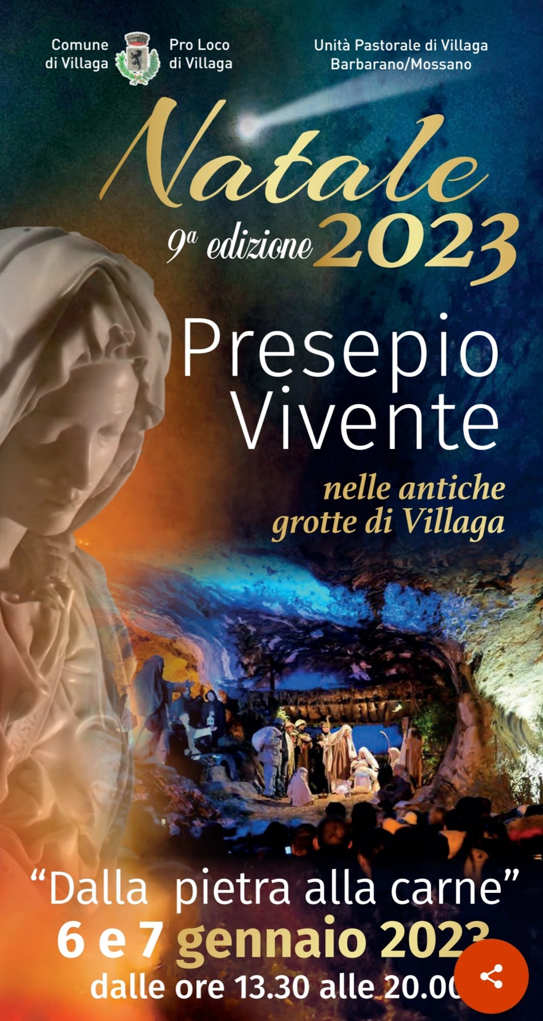 Presepio vivente nelle antiche grotte di Villaga - Pro Loco Vicentine